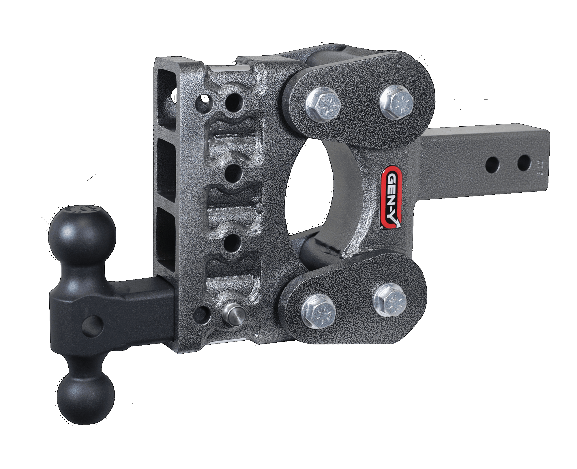 GEN-Y GH-2314 The BOSS TORSION-FLEX Adjustable 5" Drop Hitch with GH ...