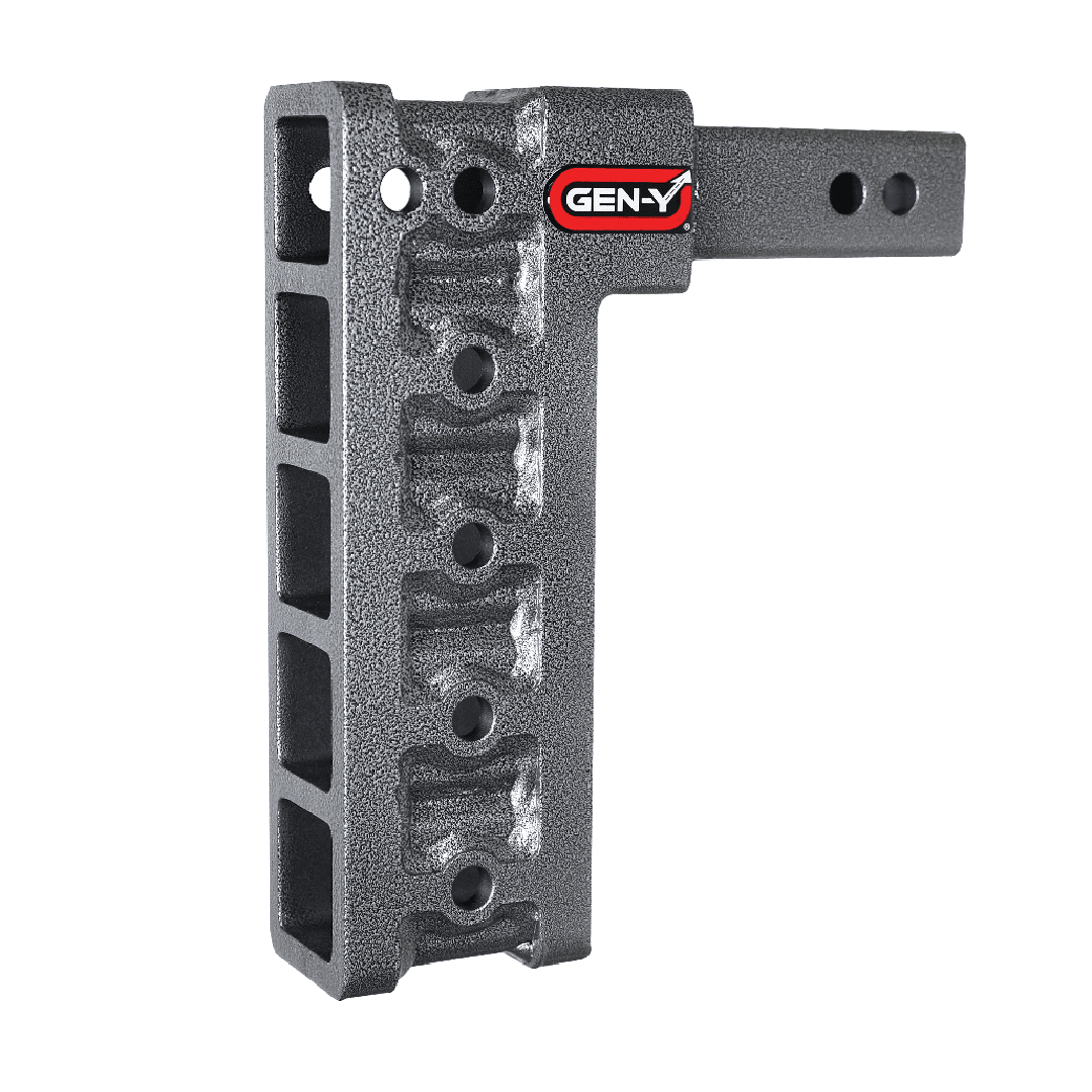 GEN-Y GH-305 MEGA-DUTY Adjustable 10" Drop Hitch Only for 2" Receiver ...