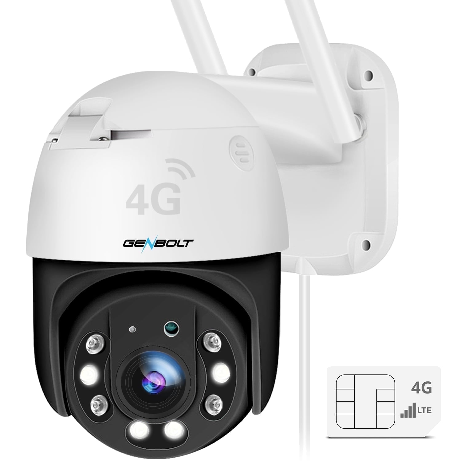GENBOLT 3G/4G LTE Security Camera Outdoor No WiFi Cellular CCTV Camera ...