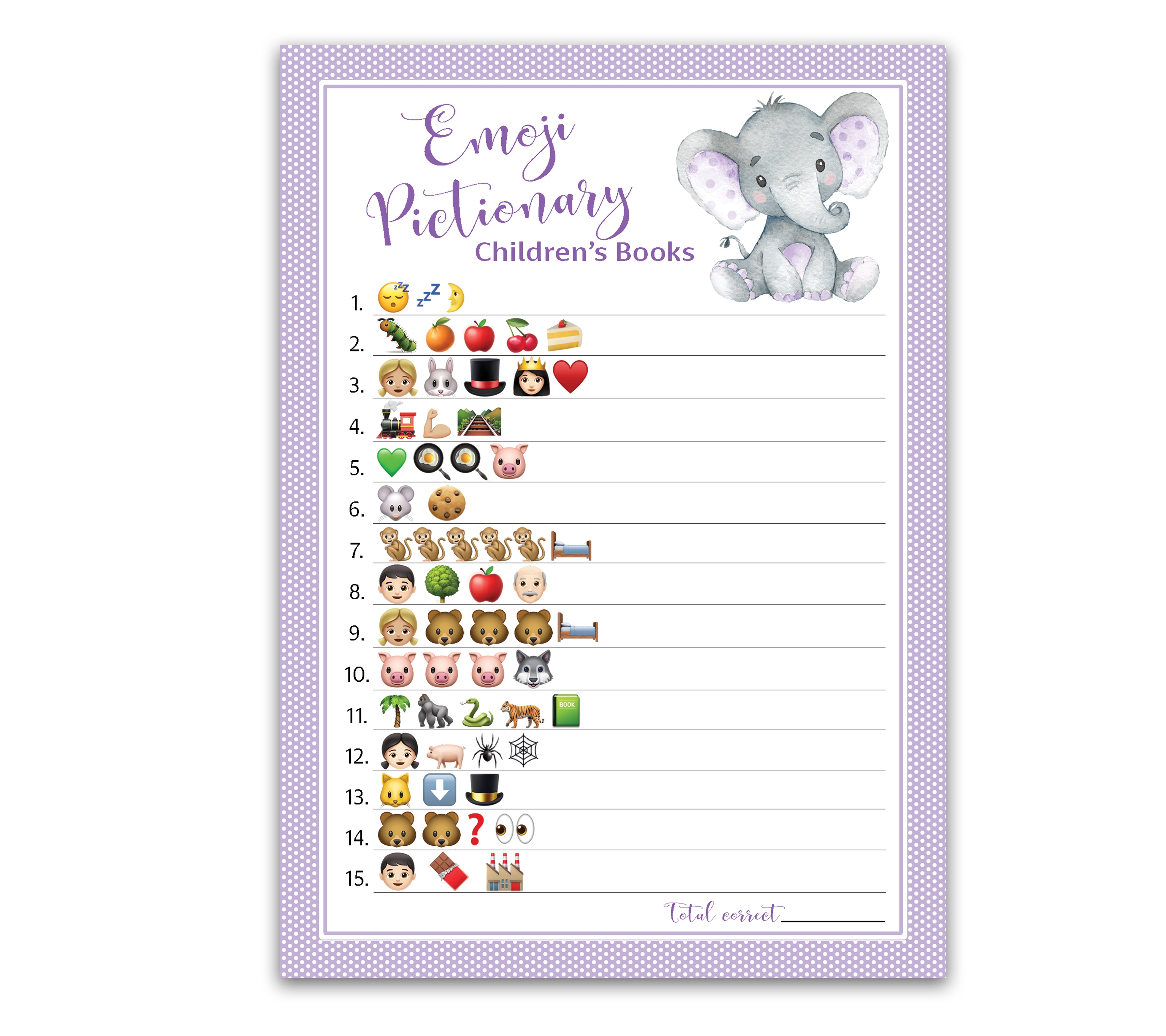 GENDER NEUTRAL Emoticons Baby Shower Games — Pack of 25 —emoticon ...