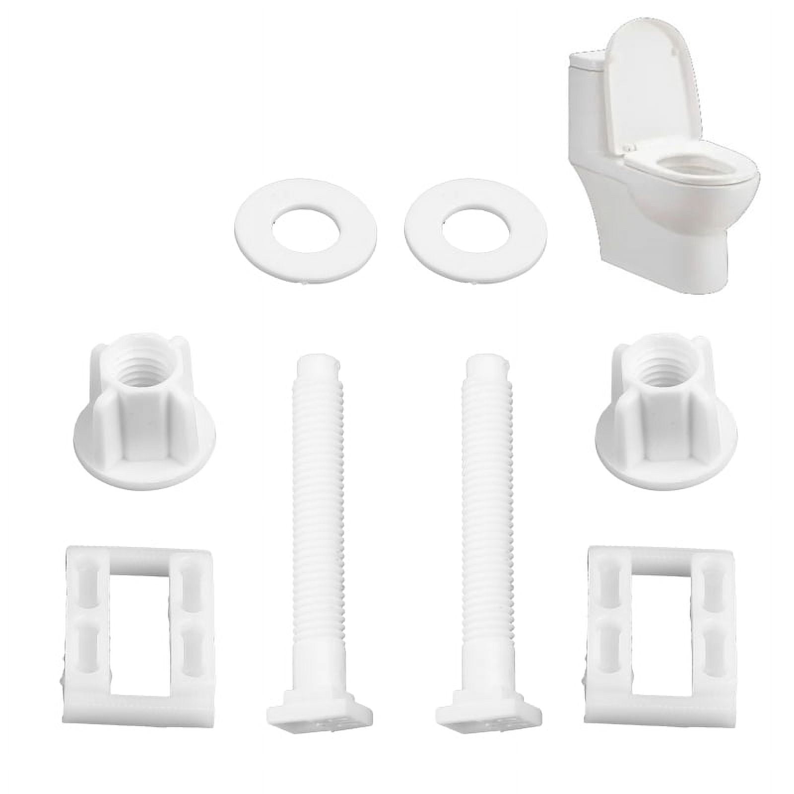 GENEMA 1 Pair Toilet Lid Screws Universal Fixing Screw Bolts Tightening ...