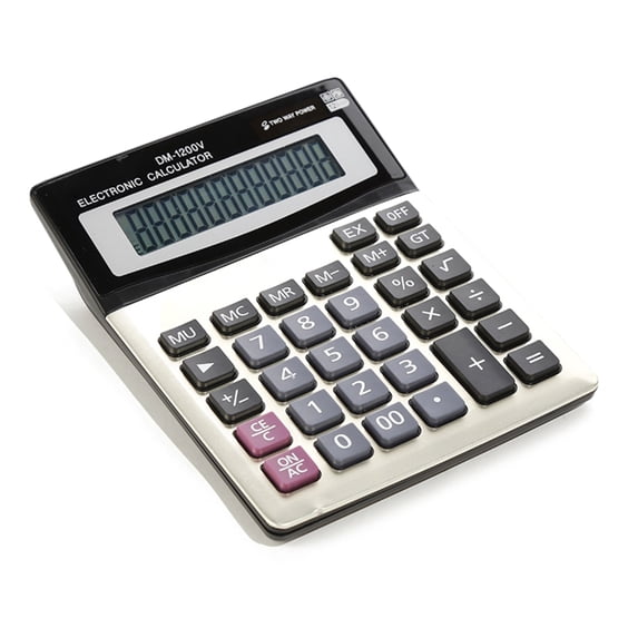GENEMA 12 Digit Calculator Office Financial Calculator with Large ...
