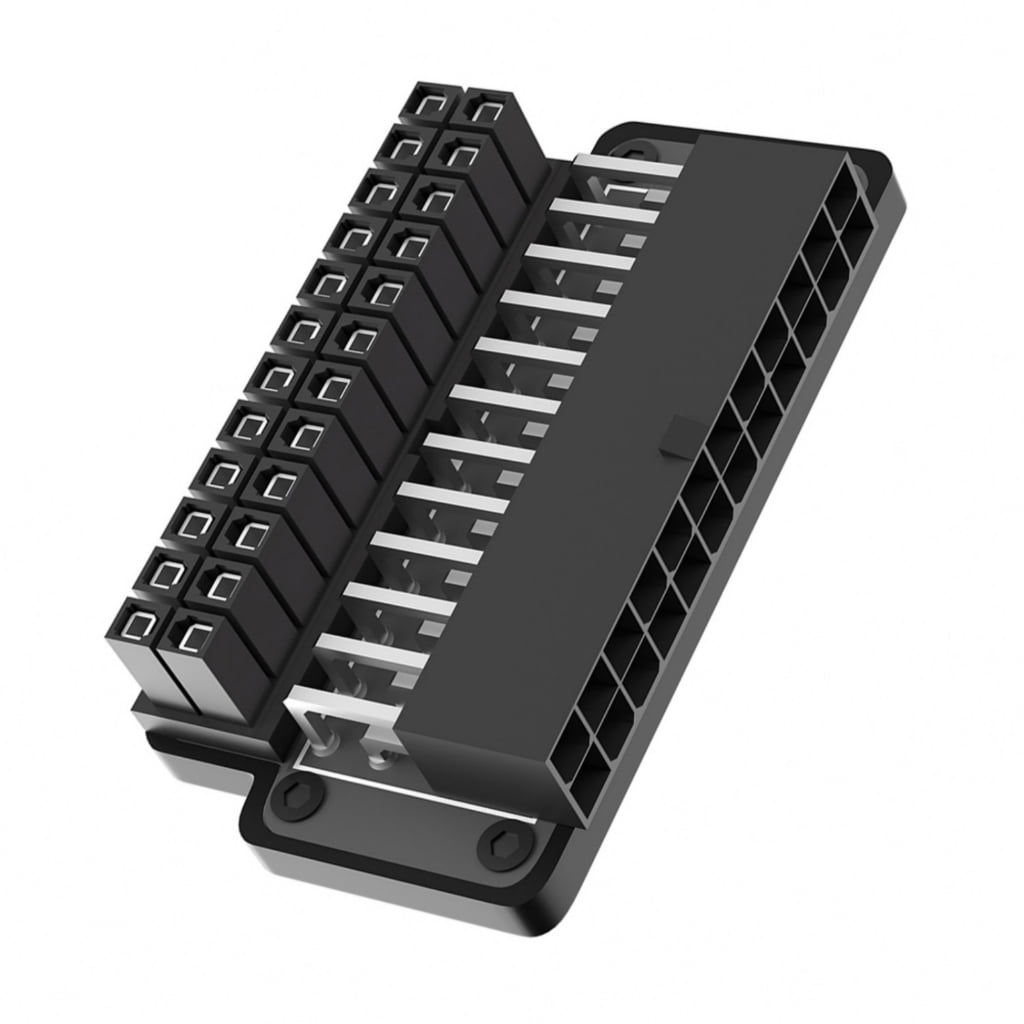 GENEMA 24Pin Power Supply Jumpers Bridge Tool 90 Degree Angled Changer ...