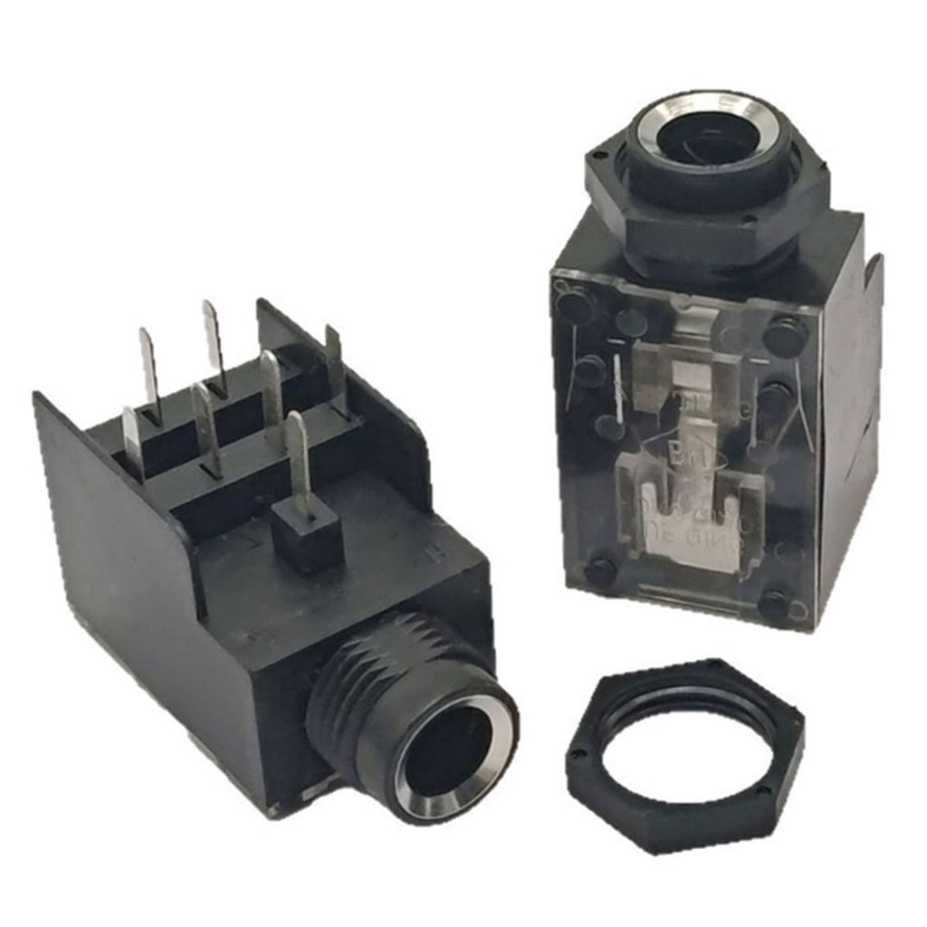 GENEMA 3 Cores Two Channel 6.35mm Microphones Connectors With 7Pin ...