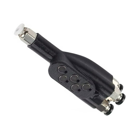 GENEMA 4-in-1 PTFE Adapter 3D Printer Base Filament Feed Tube 4 in 1 ...