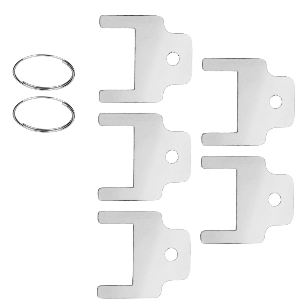 GENEMA 5Pcs 25mm Aluminum Alloy Replacement Keys for Paper Towel ...