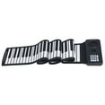 GENEMA 88 Key Rolls up Keyboard Foldable Electronic Piano Rechargeable ...