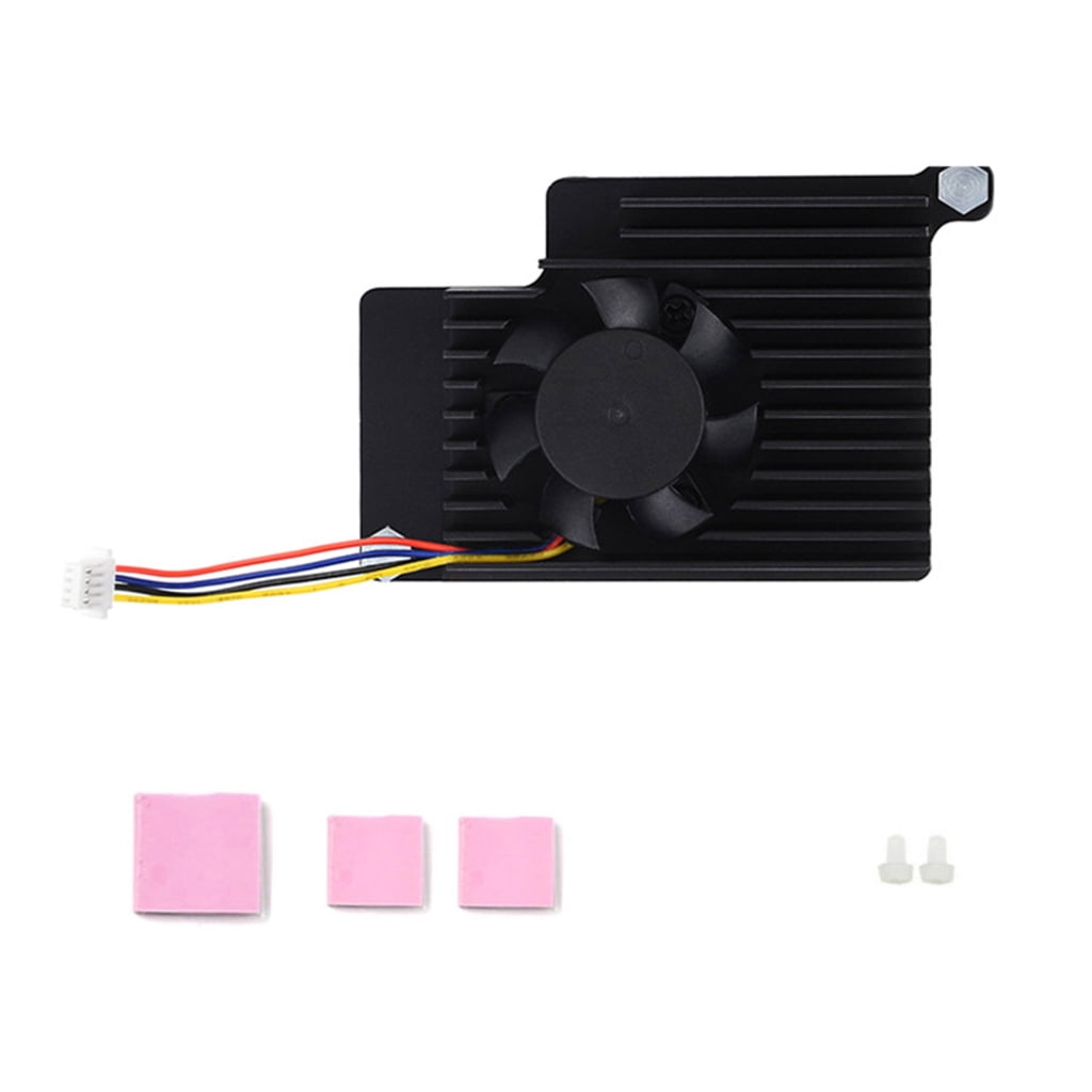 GENEMA Active Cooling Fan and Aluminum Heatsink Combo with Self ...