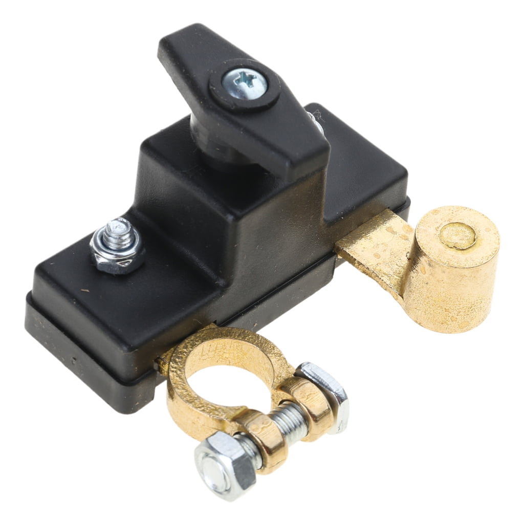 GENEMA Auto Battery Cut Off Switch Battery Isolator Switch Brass for ...