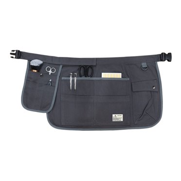 WHITEDUCK Men's Waxed Canvas Apron - Brown, 24oz, 7 Pockets, Cross Back ...