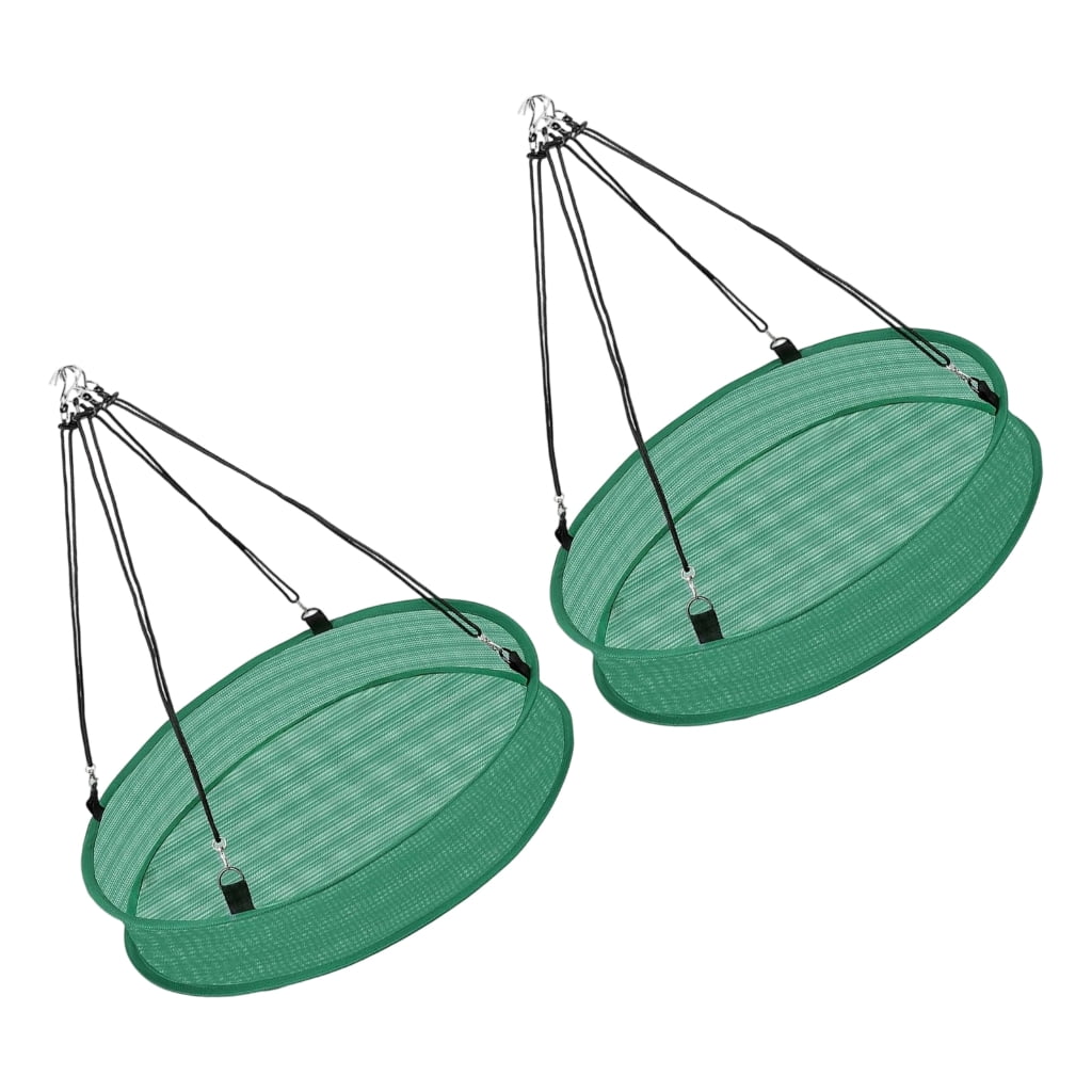 GENEMA Decorative Mesh Bird Food Dispenser Hanging Tray for Backyard ...