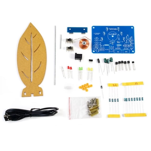 GENEMA Electromagnetic Swing DIY Kit Leaf Shape Pendulum Needle STEM ...