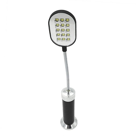 GENEMA Flexible Magnetic Base Computer Table Working Light Lamp 15 LED ...
