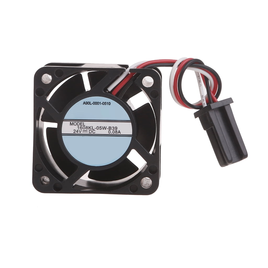 GENEMA Heat Dissipation Fan 1608KL-05W-B39 2-Line 4CM Fan DC24V 0.08A ...