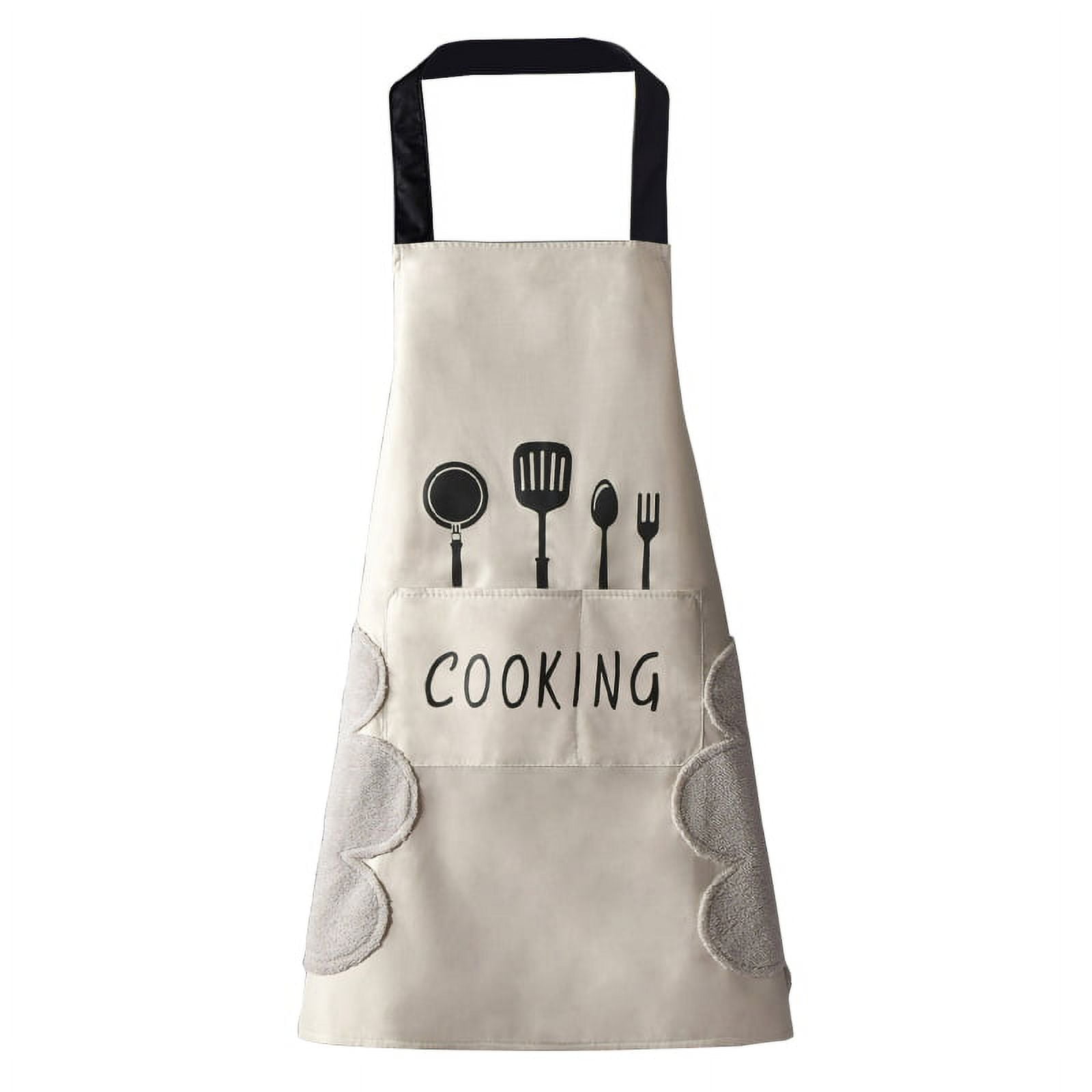 GENEMA Household Cooking Apron Men Women Oil-proof Waterproof Adult ...