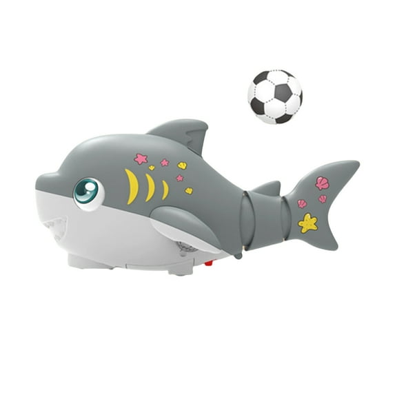 GENEMA Interactive Crawl Learning Blowing Ball Shark Toy for Infant ...