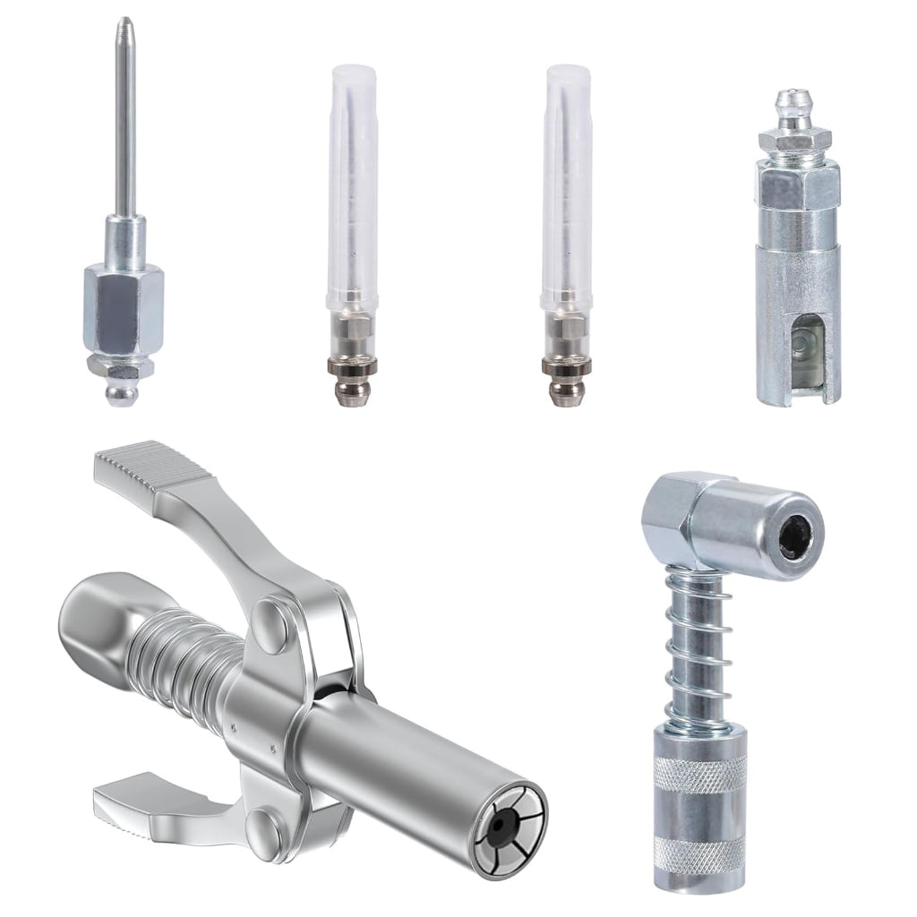 GENEMA Locking Clamp Grease Coupler Tip Adapter for Reduced Leakage ...