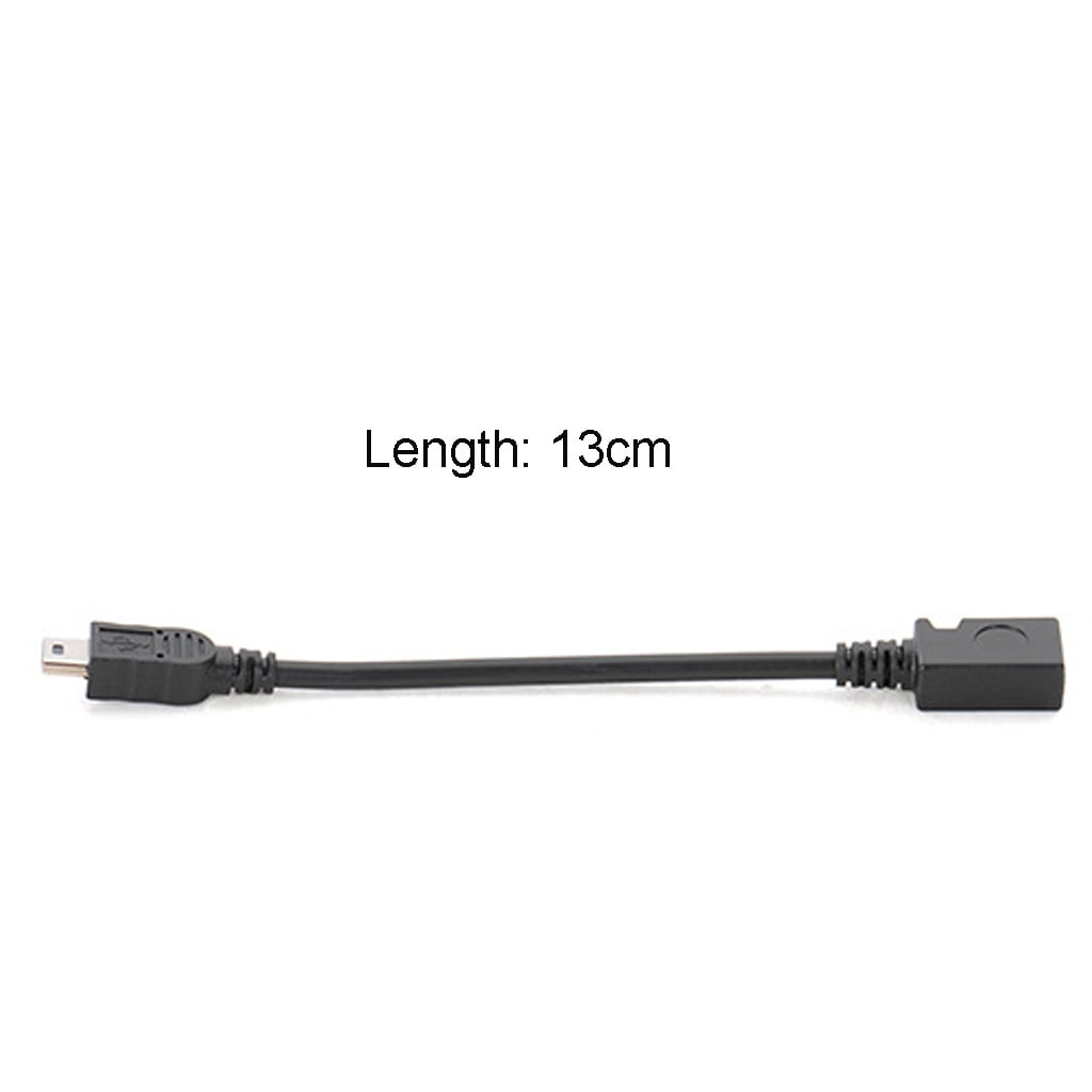 GENEMA Micro USB Female to Mini USB Male Adapter Charger Adaptor ...