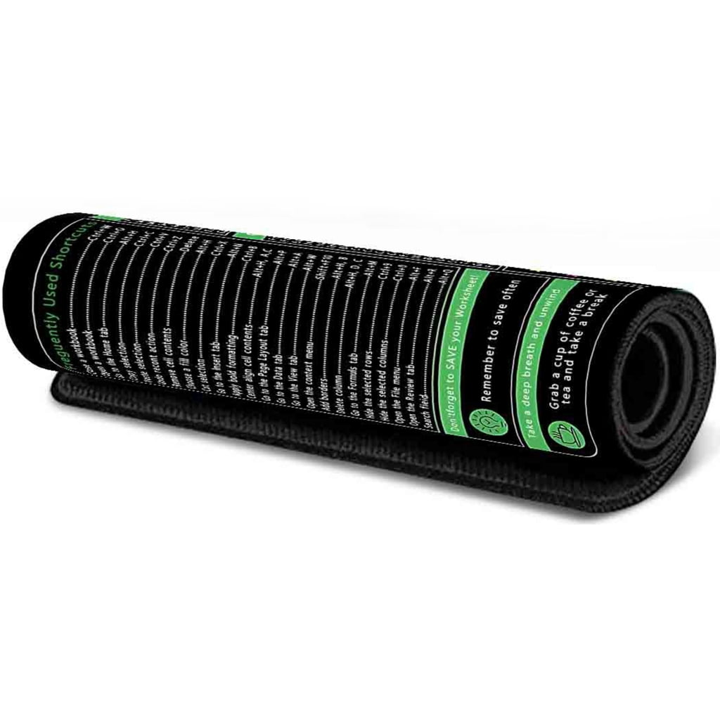 GENEMA NonSlip Computer Mats with Excels and Word Shortcut Waterproof ...