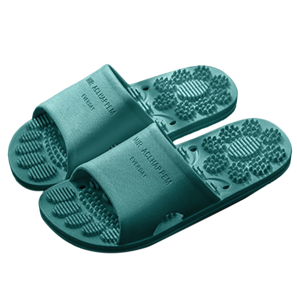 GENEMA Reflexology Foot Massage Slippers Bath Slippers Tension Relief ...