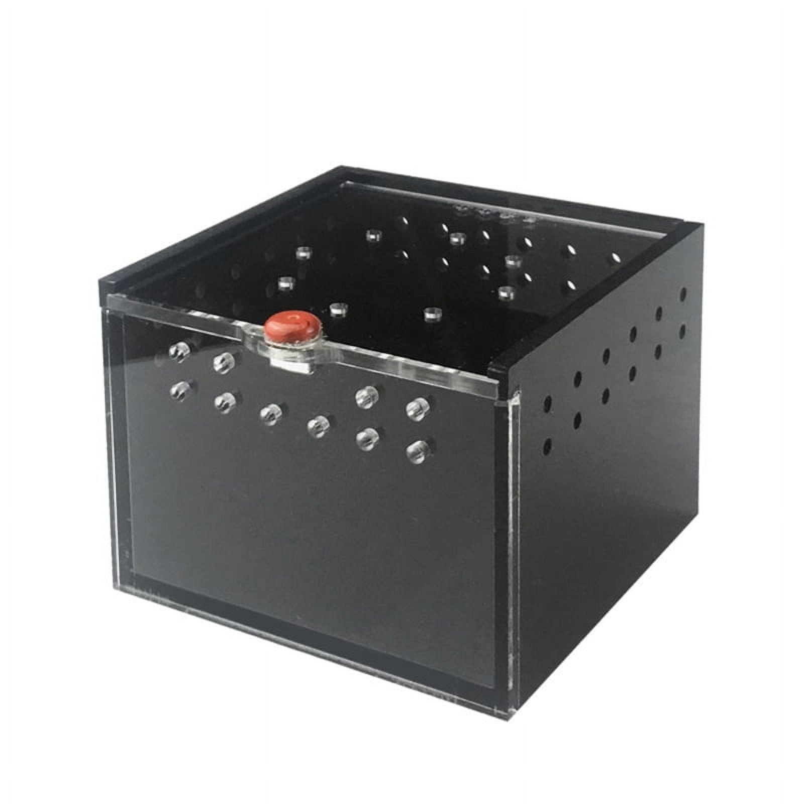 GENEMA Reptile Acrylic Terrarium Feeding Box Breeding Case for Small ...