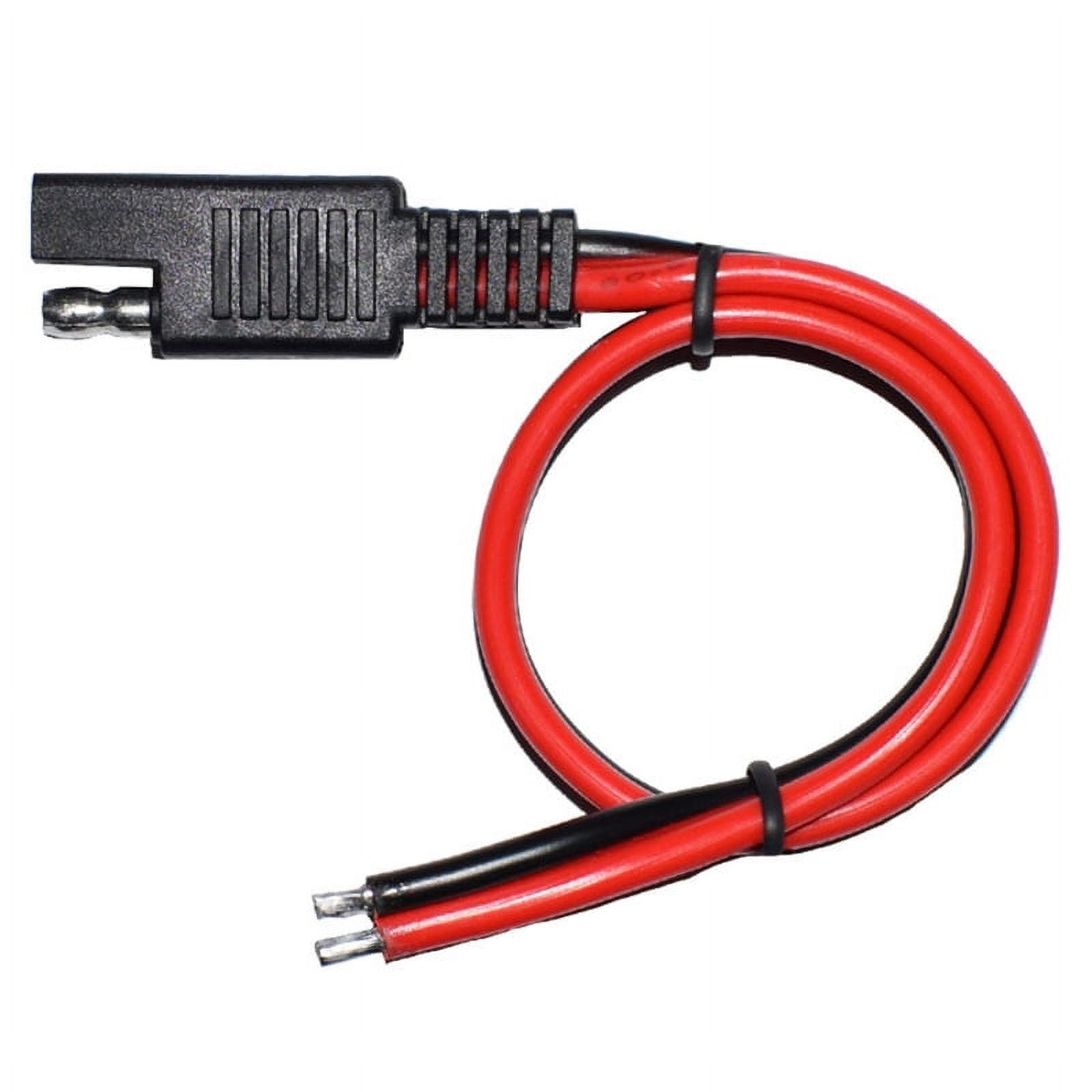 GENEMA SAE Battery Charger 14AWG-SAE Adapter Extension Charging Cable Wiring Harness - Walmart.com