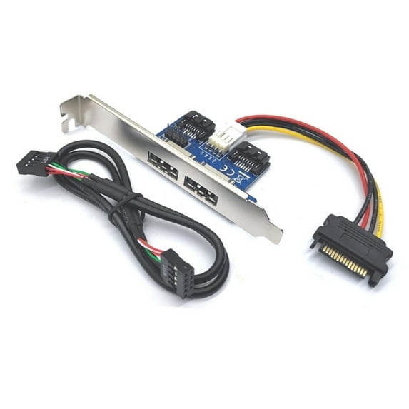 GENEMA SATAs to Power ESATA Adapter Card for 5V and 12V Hard Drive ...