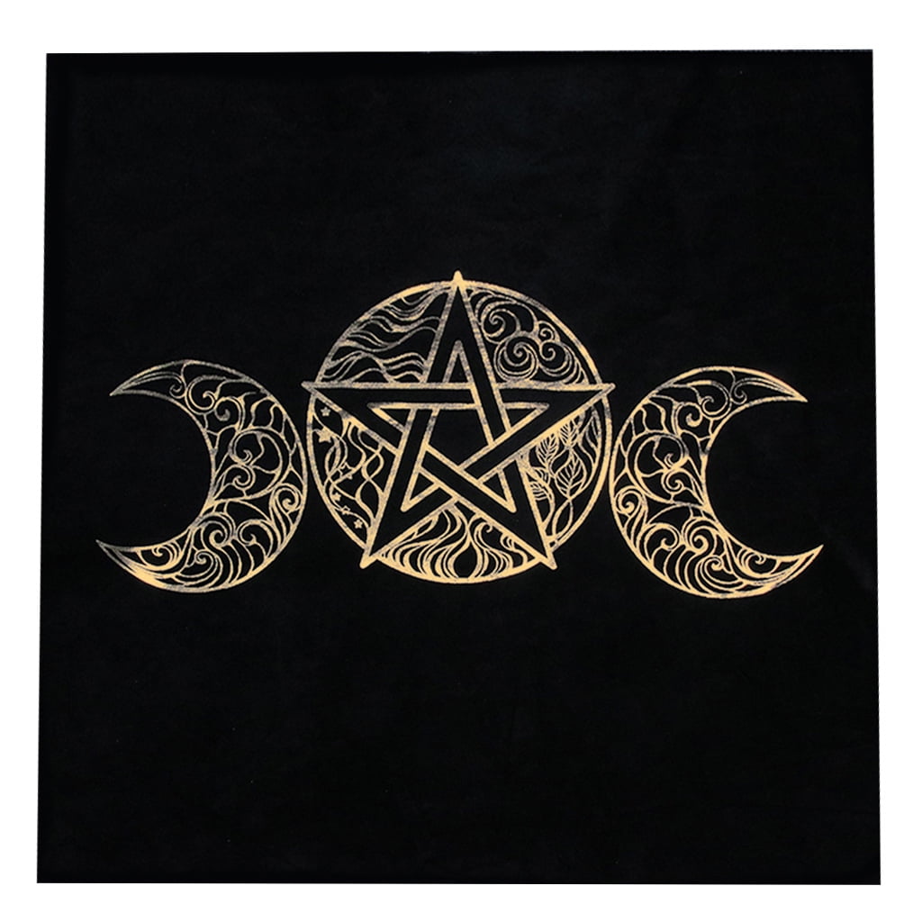 Suede Velvet Tarot Pad Tablecloth Rune Divination Altar Tarot Patch ...