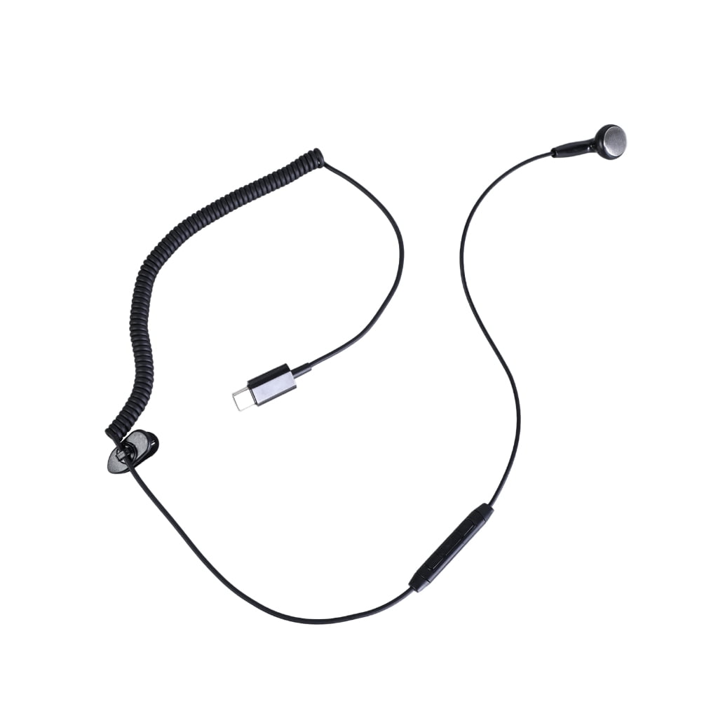 GENEMA USB Type C Single Side Ear Spring Earphones for Driving Includes ...