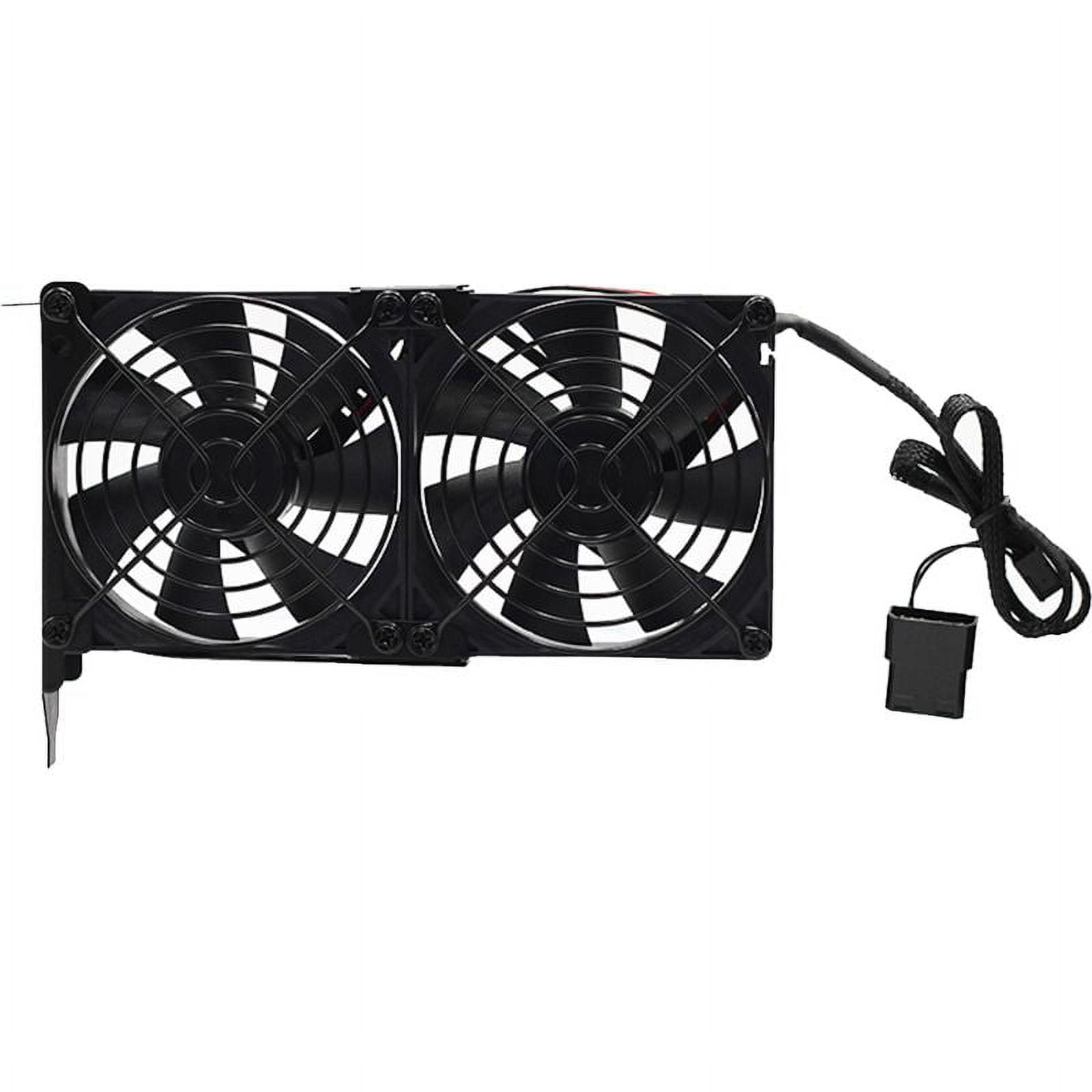 GENEMA Universal VGA Cooler Dual 80mm Graphics Card Heatsink Fans GPU ...
