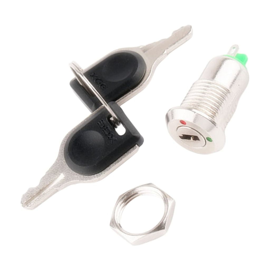 GENEMA Waterproof Metal Rotary High Cycle Keyed Ignition Switches 2 ...
