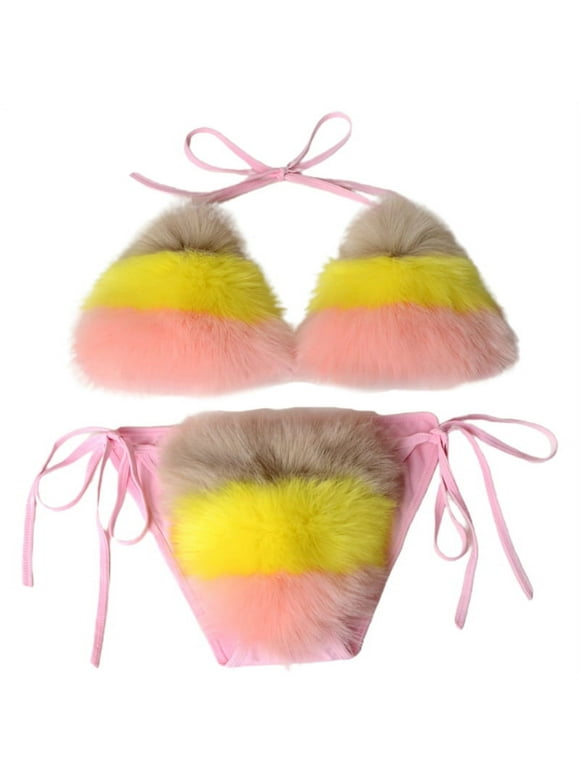Fur Swimsuit