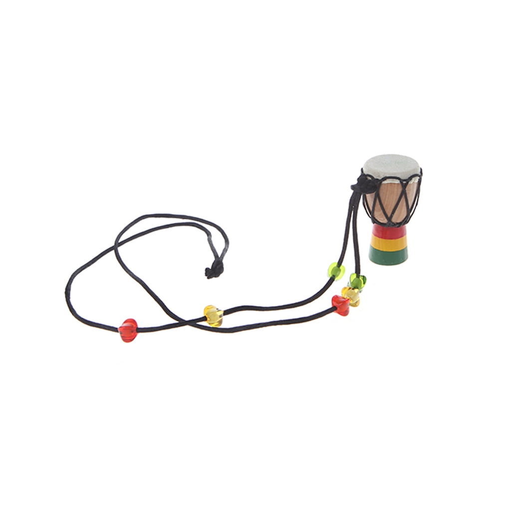 GENEMA Wooden Classic Jambe Drummer Mini Djembe Percussion African Hand ...