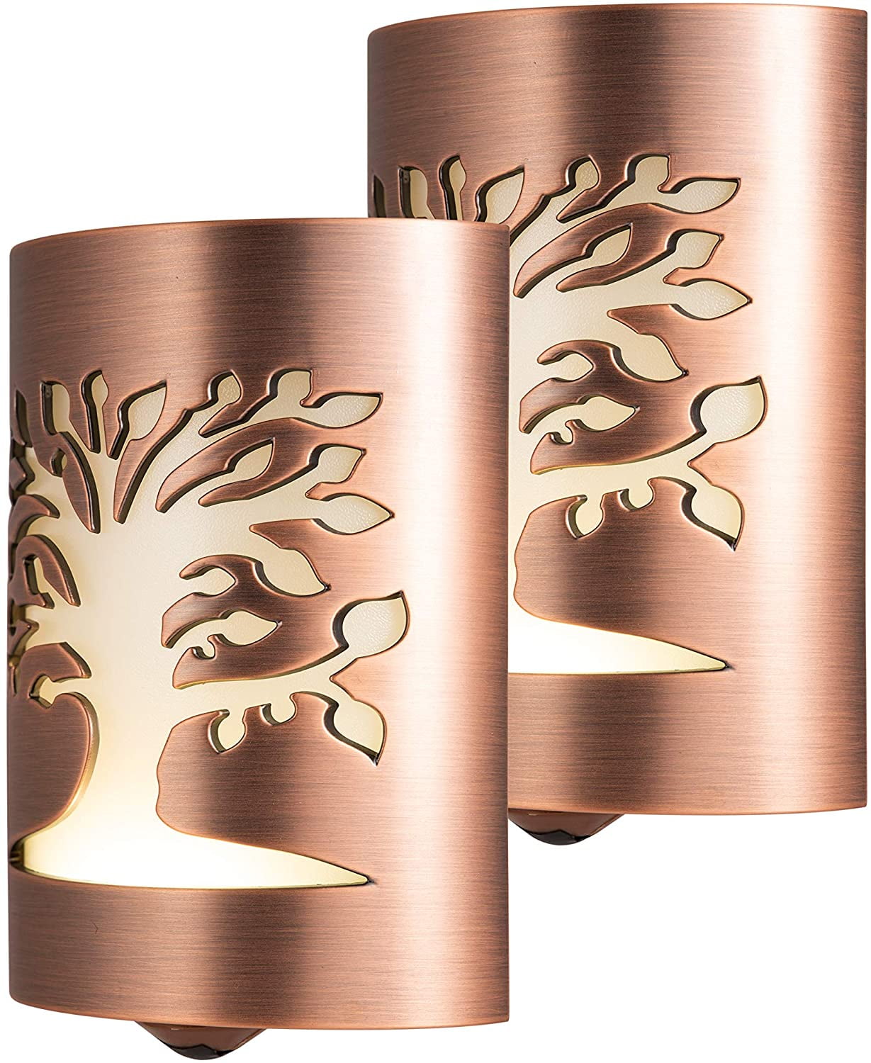 General Electric LED Night Lights 2-Pack with Automatic Sensor and ...