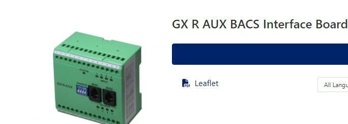 GENEREX Generex BACS Interface Module GX-R-AUX NEW - Walmart.com