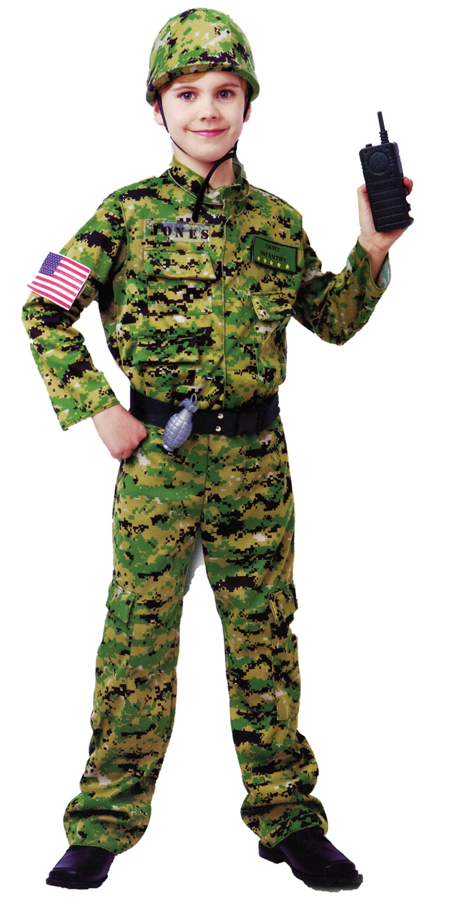 Generic Army Infantry Child Halloween Costume - Walmart.com