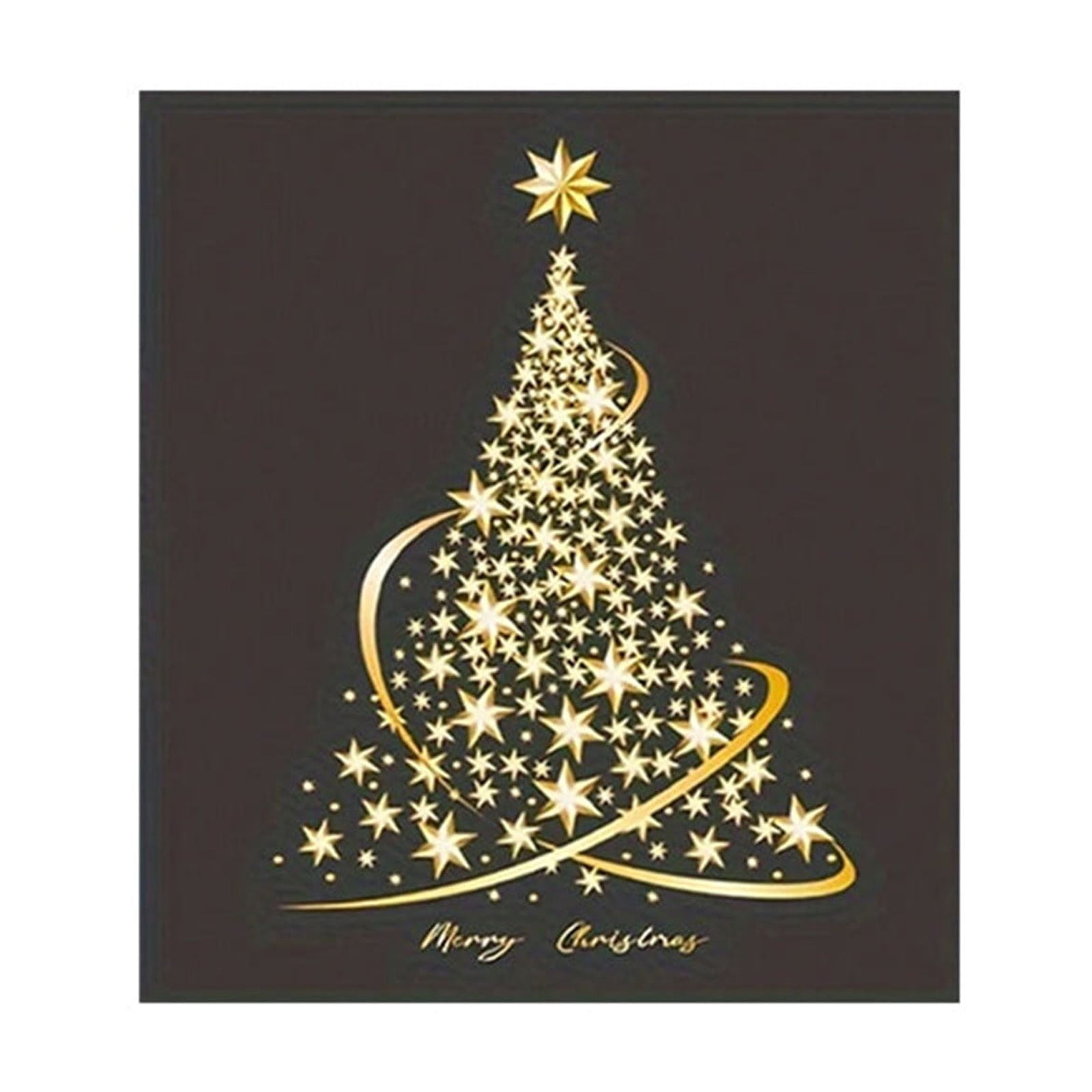 GENERIC Christmas Tree Window Clings Stickers for Glass, Xmas Decor ...