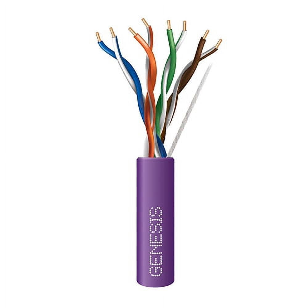 GENESIS CAT 6 UTP RISER 1000 BX PURPLE - Walmart.com