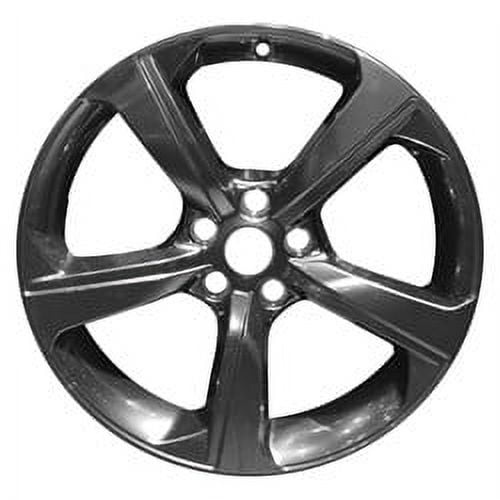 GENESIS G70 2021-2019 OEM 19" Aluminum Alloy Rims, 5 Spoke, Deep Black ...