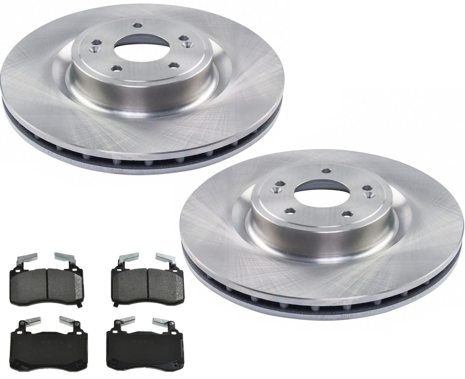 GENESIS for G70 2019-2022 Front 350MM Vented Ceramic Rotors + Ceramic ...