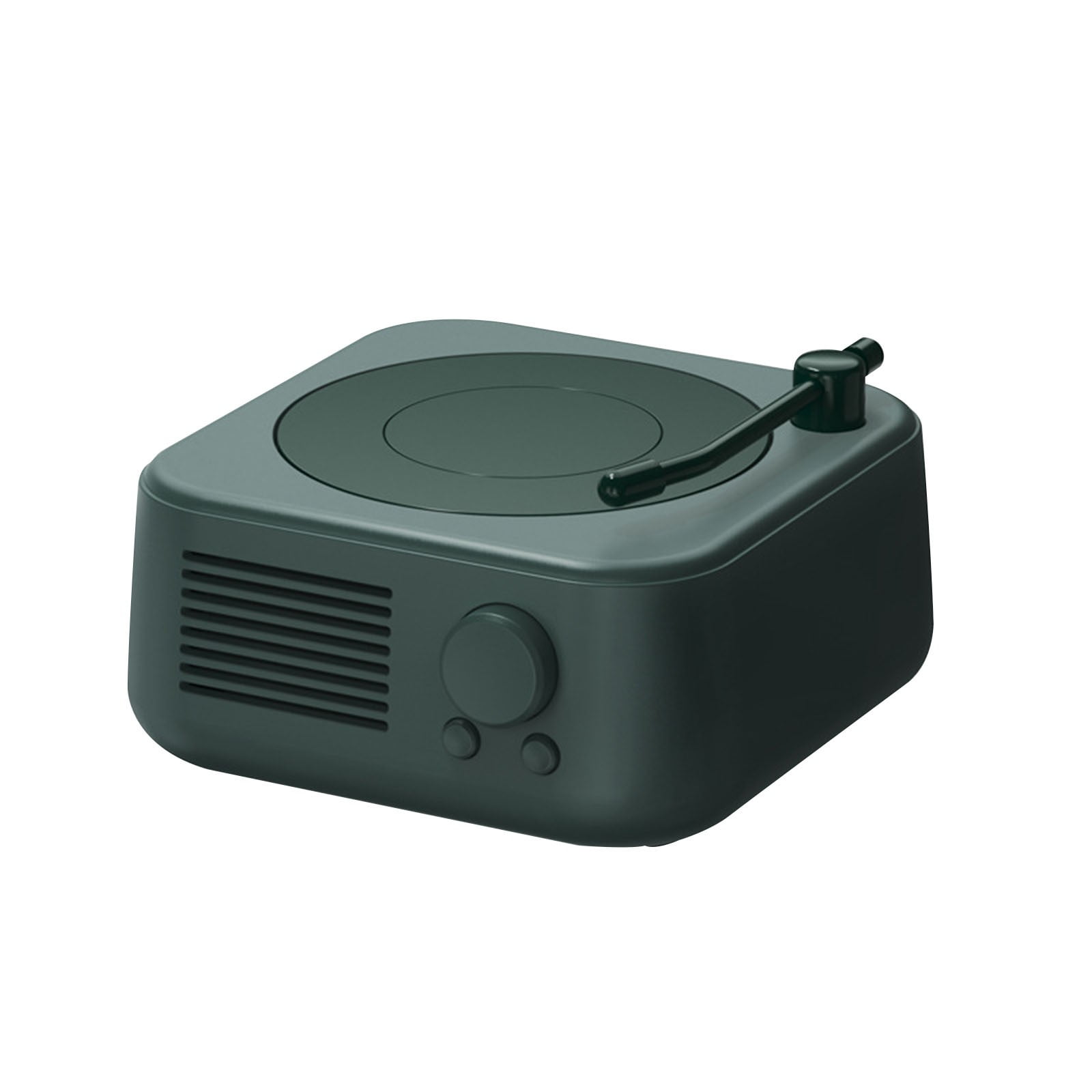 GENGEN Retro Bluetooth Speaker, Button Portable Metal Mini Cute ...