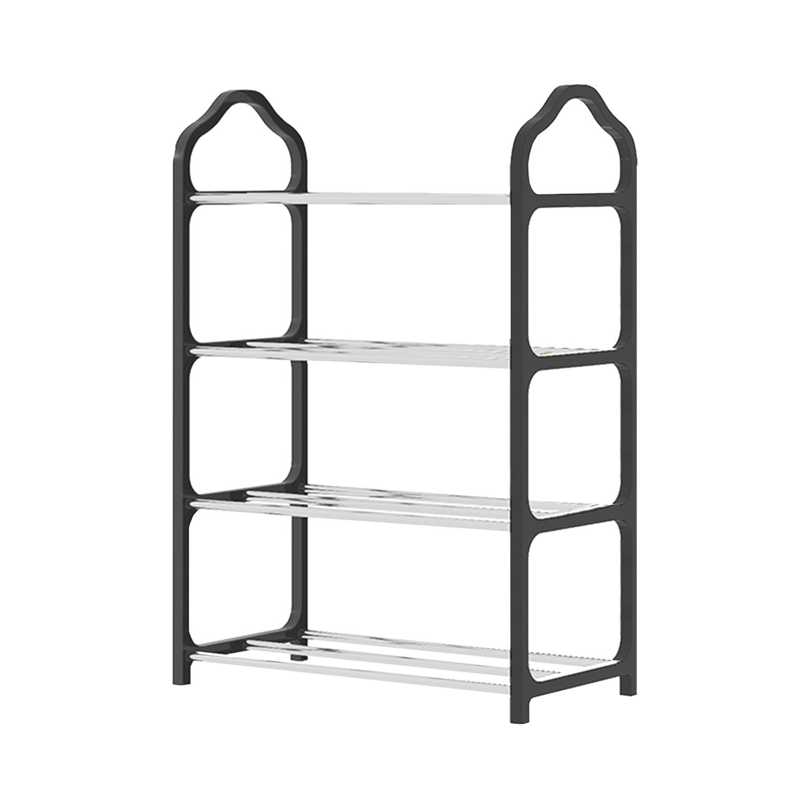 GENGEN Shoe Rack for Front Door Entrance, 4 Tiers Shoe Organizer for ...