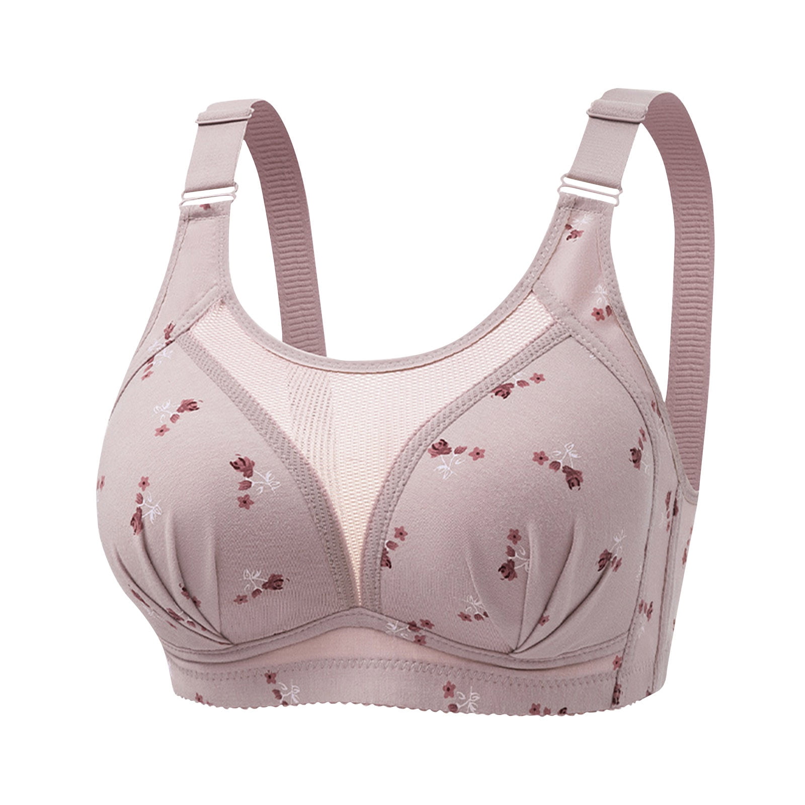 GENGING Ladies Tops Clearance Women's My Order Bra Plus Size Printed ...