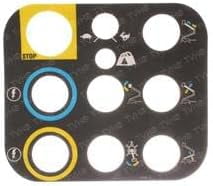 GENIE 97558 DECAL - PLATFORM CONTROL PANEL TZ34 - Walmart.com