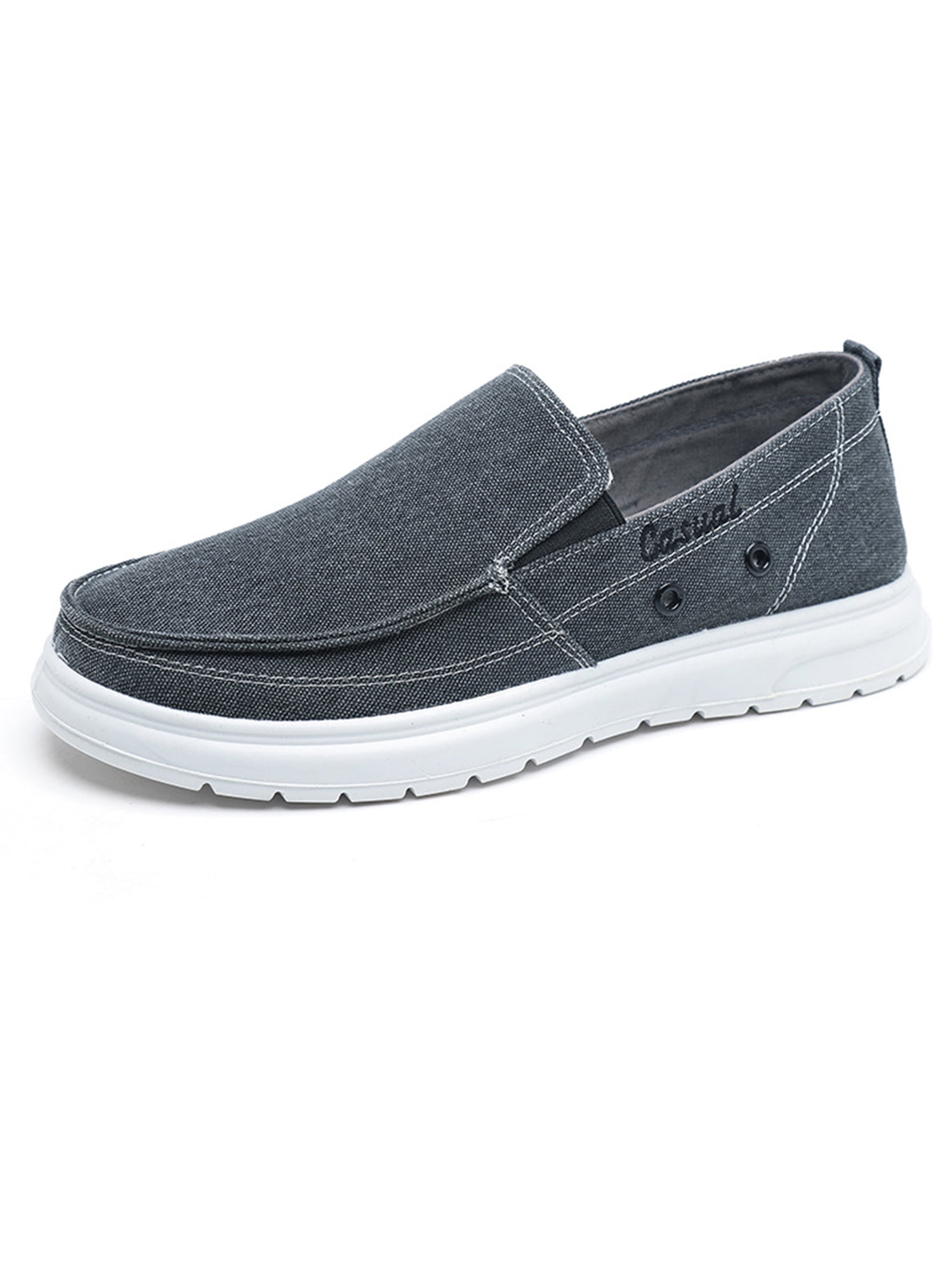 GENILU Men's Breathable Casual Round Toe Moccasin Driving Cozy ...
