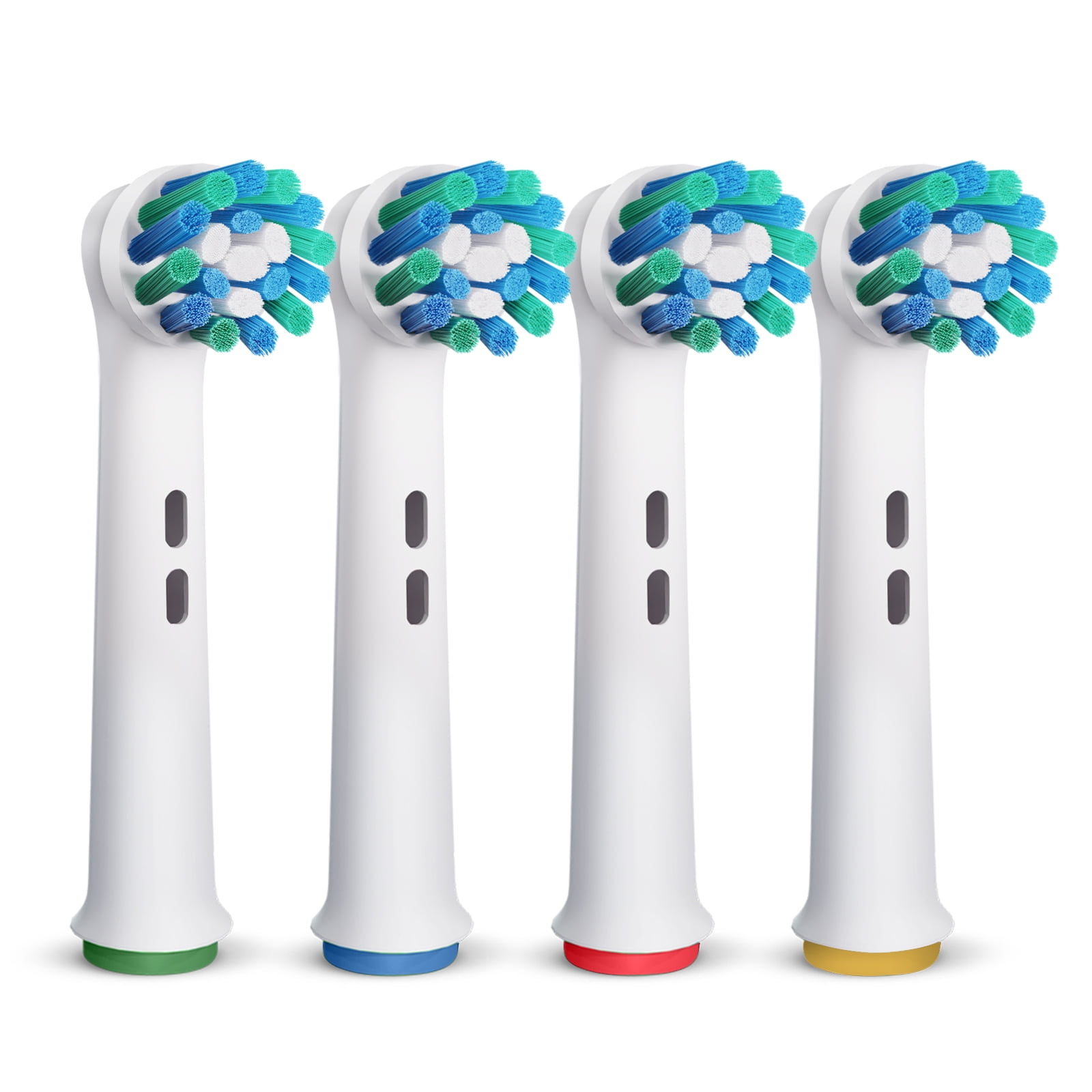 GENKENT 4 Pack Multi-Angle Clean Replacement Toothbrush Heads for Oral ...