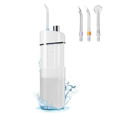 Water Dental Flosser Cordless Teeth Cleaner with 3 Modes 4 Jets ...