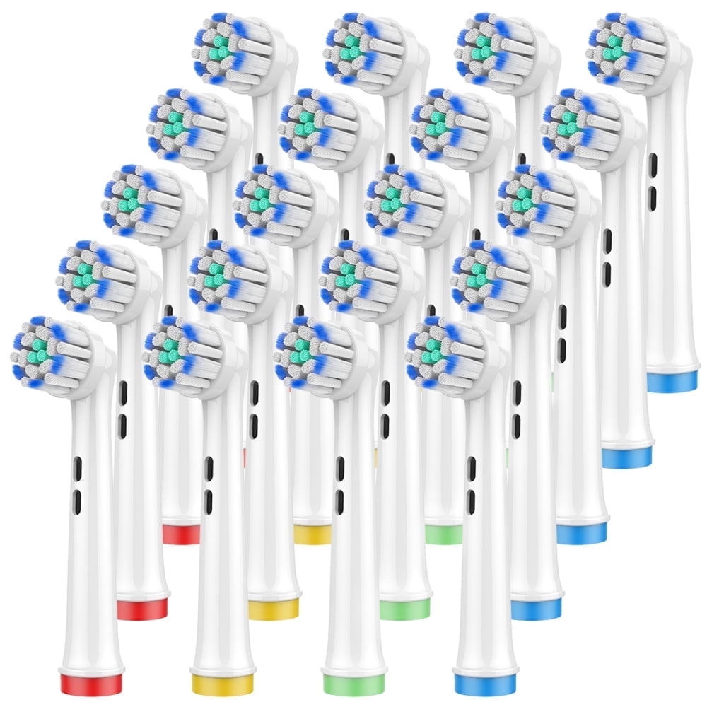 Genkent 20Pcs Ultra Soft Replacement Toothbrush Heads Compatible with ...