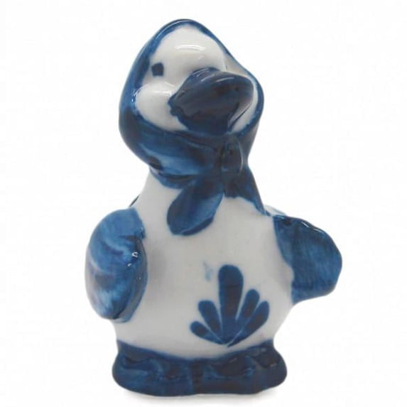 GENL Ceramic Porcelain Delft Blue Happy Duck - Walmart.com