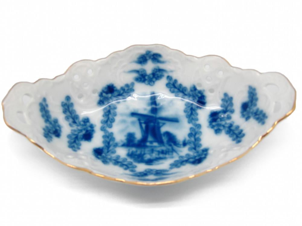 "GENL Victorian Ceramic Jewelry Box Light Blue Oval " - Walmart.com